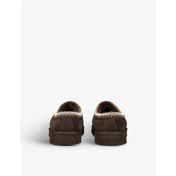 UGG Tasman Suede And Shearling Slippers - Brown/oth