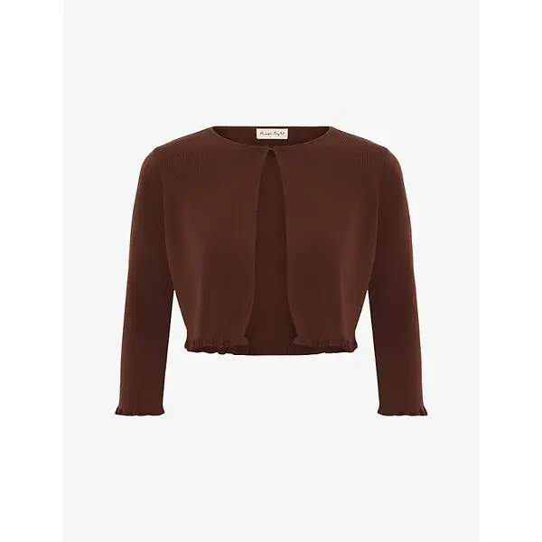 PHASE EIGHT Mimi Knitted Cover-up - Brown