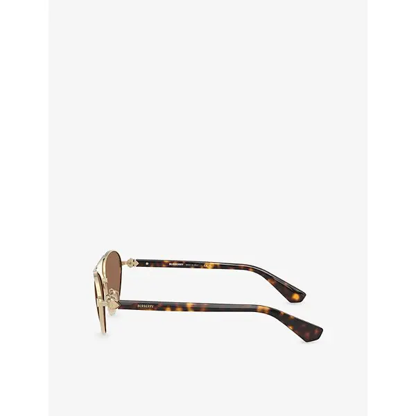 Burberry Cat Eye Metal Sunglasses