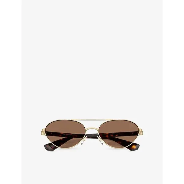 Burberry Cat Eye Metal Sunglasses