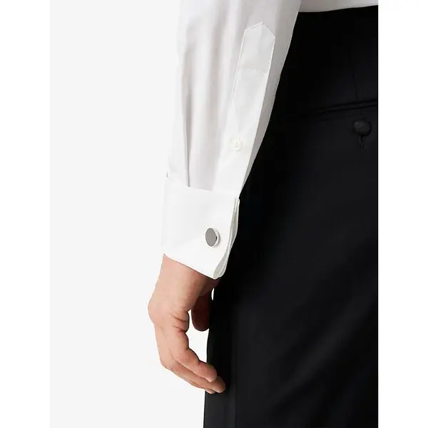 Eton Long-sleeved Super Slim-fit Cotton Shirt