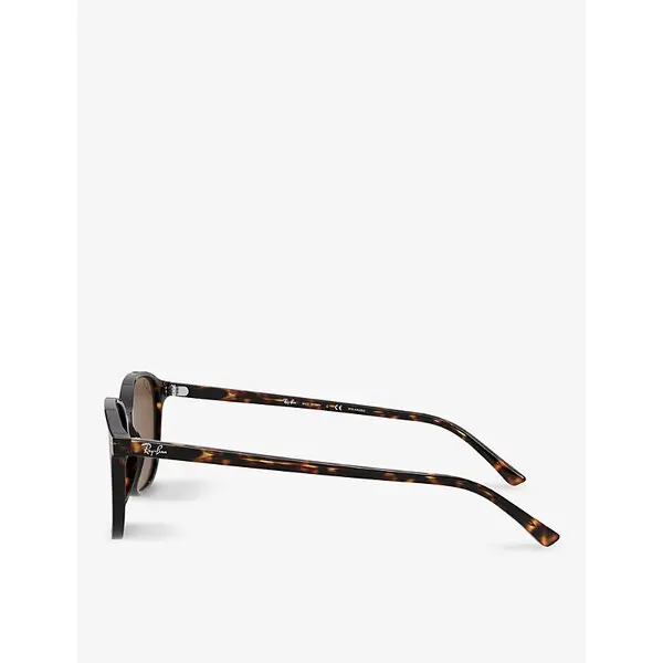 Ray-ban Acetate Square Frame Sunglasses - Brown