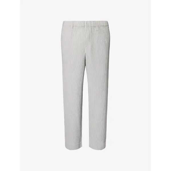Issey Miyake Basics Pleated Knitted Trousers