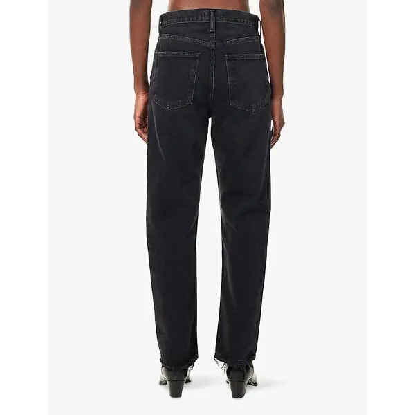 AGOLDE 90's Mid-rise Loose-fit Denim Jeans - Tar