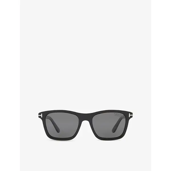 TOM FORD Barron Square-frame Acetate Sunglasses - Black