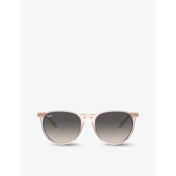 Ray-ban Round Frame Acetate Sunglasses - Pink