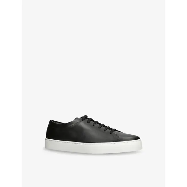 JAK Royal Leather Low-top Trainers - Blk/white