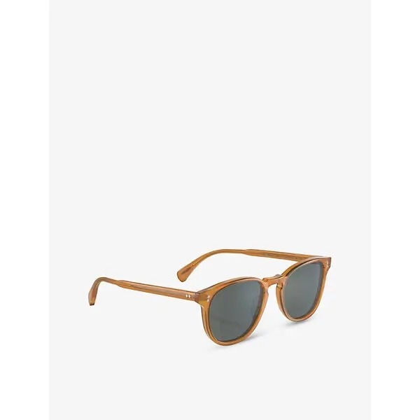 Oliver Spencer Ov5298su Finley Rectangular Frame Acetate Sunglasses
