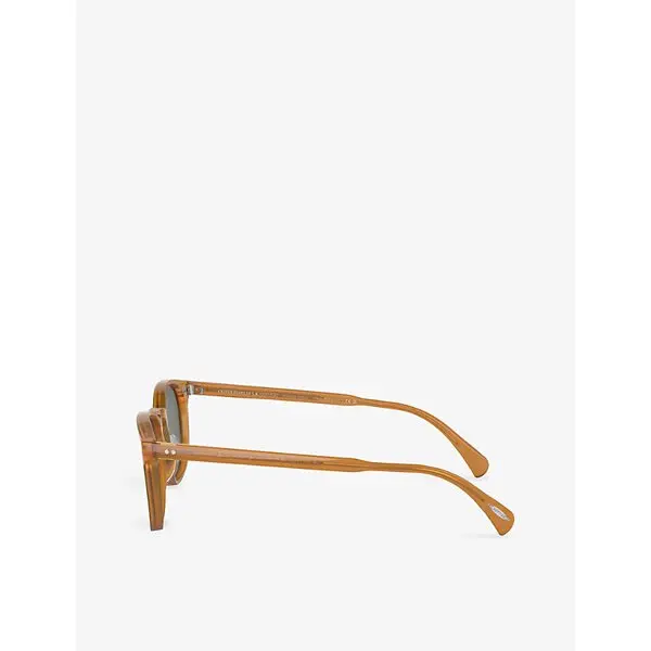 Oliver Spencer Ov5298su Finley Rectangular Frame Acetate Sunglasses