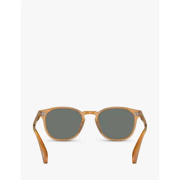Oliver Spencer Ov5298su Finley Rectangular Frame Acetate Sunglasses