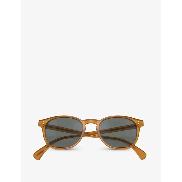 Oliver Spencer Ov5298su Finley Rectangular Frame Acetate Sunglasses