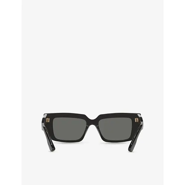 Gucci Square-frame Acetate Sunglasses - Black