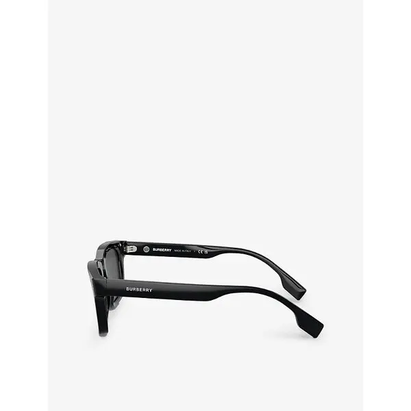 Burberry Rectangle-frame Acetate Sunglasses - Black