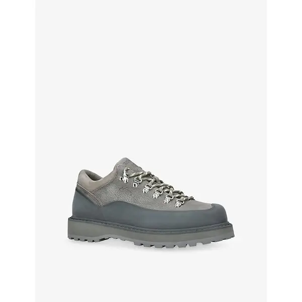 Diemme Cornaro Gomma Leather Boots - Grey