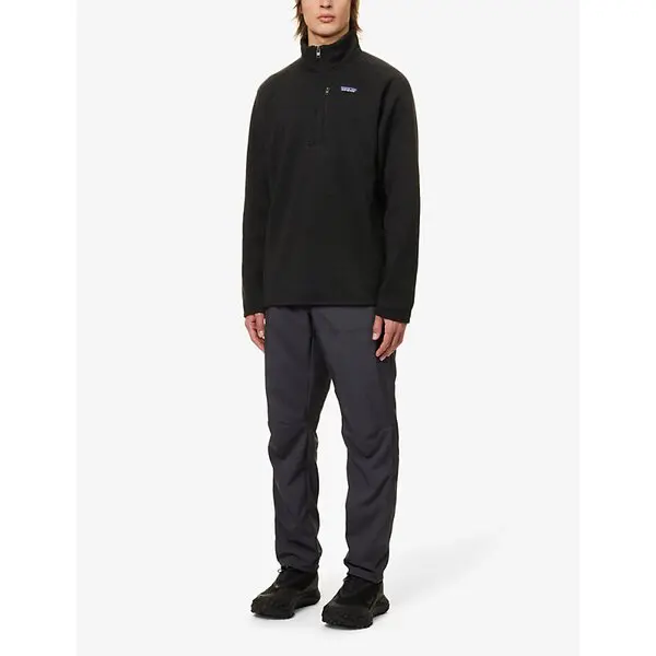 Patagonia Better Quarter-zip Woven Sweatshirt - Black