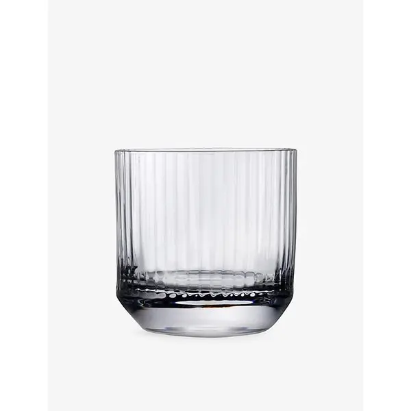 NUDE Big Top Whiskey Crystal Glasses Set Of 4 - Clear
