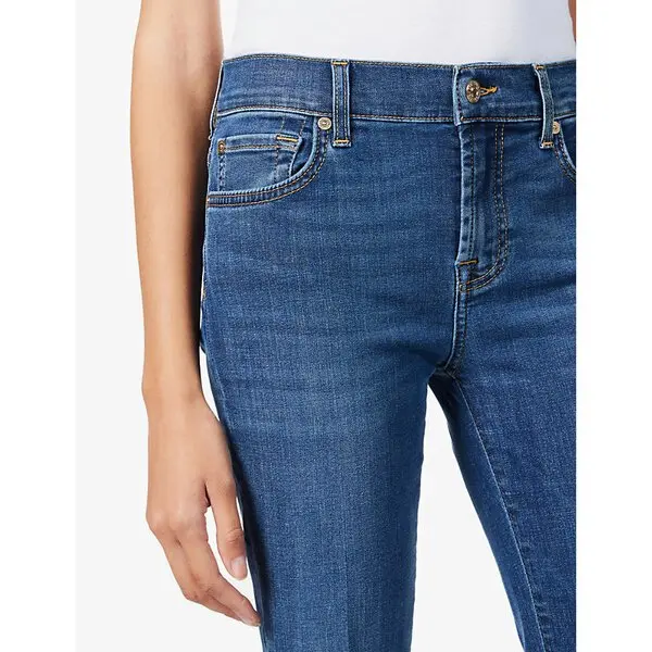 7 For All Mankind Mid-rise Bootcut Stretch Denim Jeans