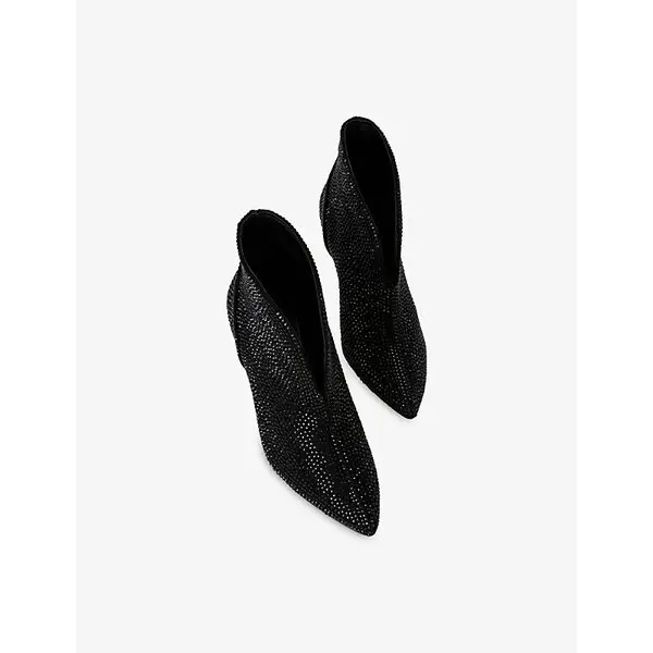 Carvela Flute Suede Shoe Boots