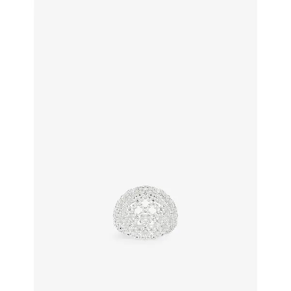 APM MONACO Sterling Cubic Zirconia Ring - Silver