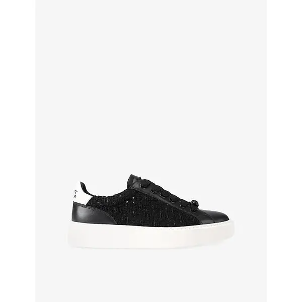 Kurt Geiger Albion Leather Trainers