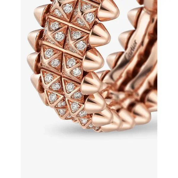Cartier Clash De Ring In 18ct With Diamonds