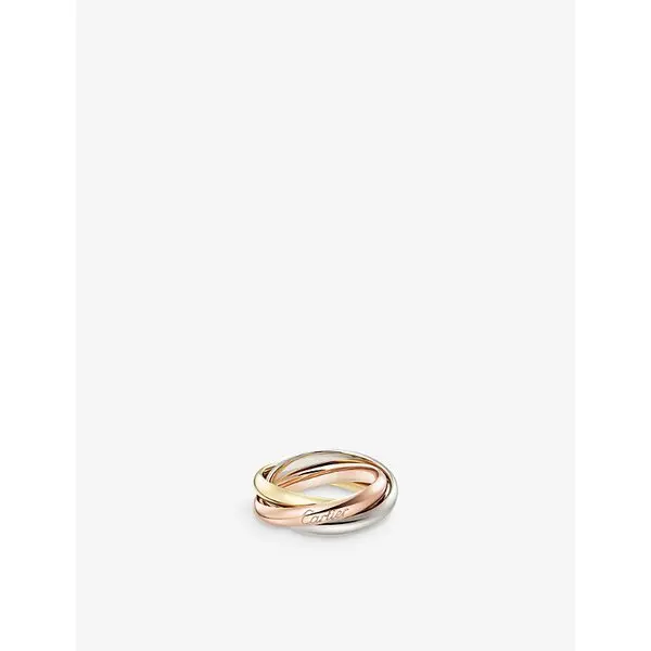 Cartier Trinity Medium Gold Ring - Multicolour