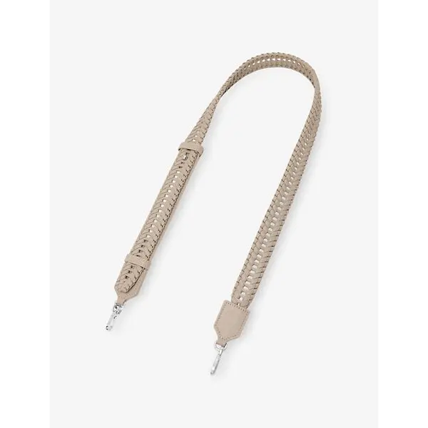 Loewe Woven Leather Strap - Clay