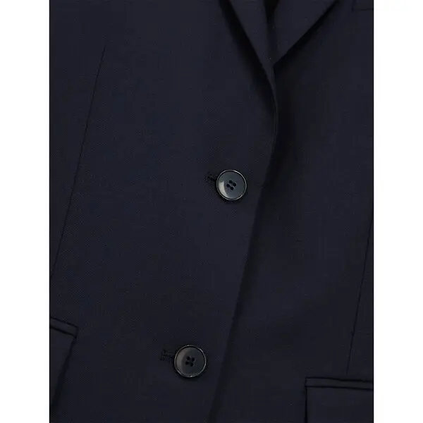 The Kooples Single-breasted Wool Blazer - Nav01