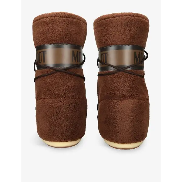 Moon Boot Icon High Fleece Lace-up Boots