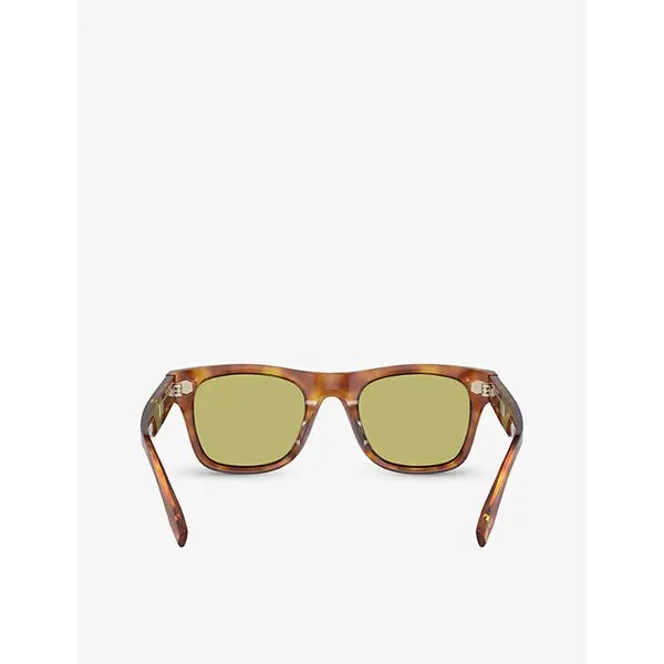Brunello Cucinelli Mr. Brunello Pillow-frame Acetate Sunglasses