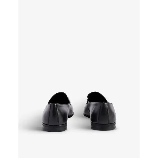 Zegna Leather Penny Loafers