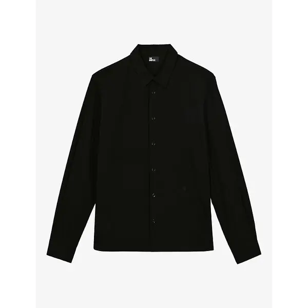 The Kooples Classic-collar Regular-fit Woven Shirt