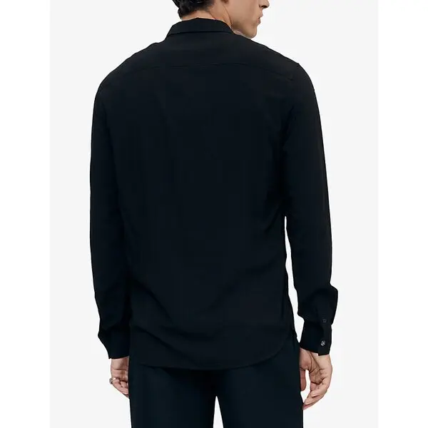 The Kooples Classic-collar Regular-fit Woven Shirt