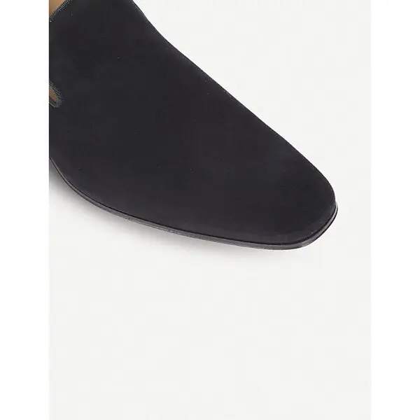 CHRISTIAN LOUBOUTIN Suede Loafers - Black