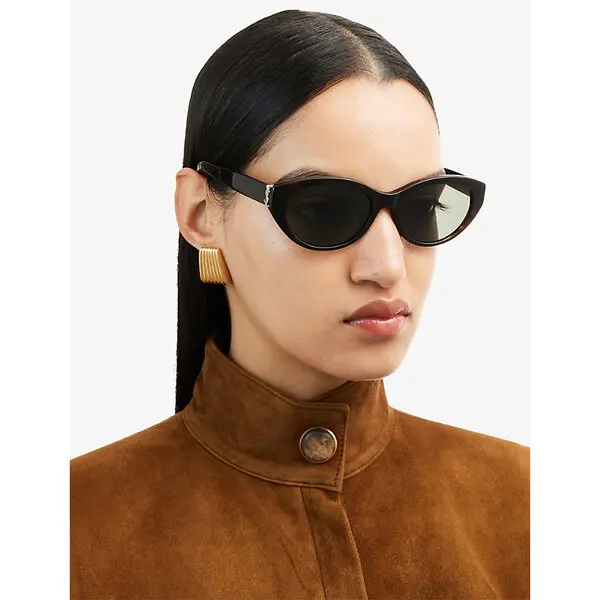 Saint Laurent Slm148 Cat Eye-frame Acetate Sunglasses