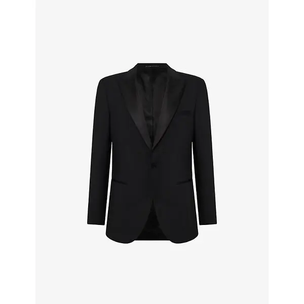 REISS Poker Single-breasted Slim-fit Stretch-wool Blend Suit Jacket
