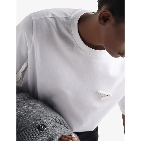 Prada Logo T-shirt - White