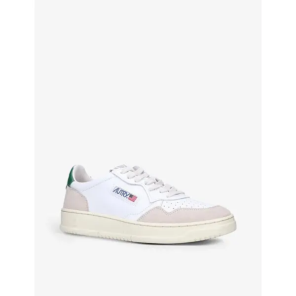 AUTRY Medalist Low-top Leather Trainers - White/comb