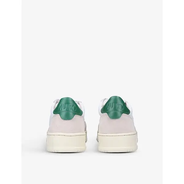AUTRY Medalist Low-top Leather Trainers - White/comb