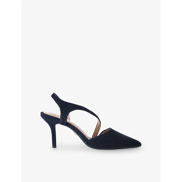 Carvela Symmetry Faux-leather Court Shoes With Stiletto Heel