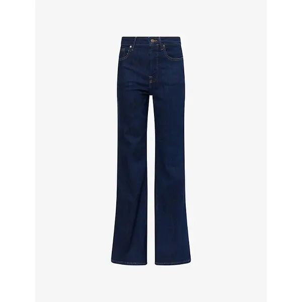 Good American Good Legs Flared Denim Jeans