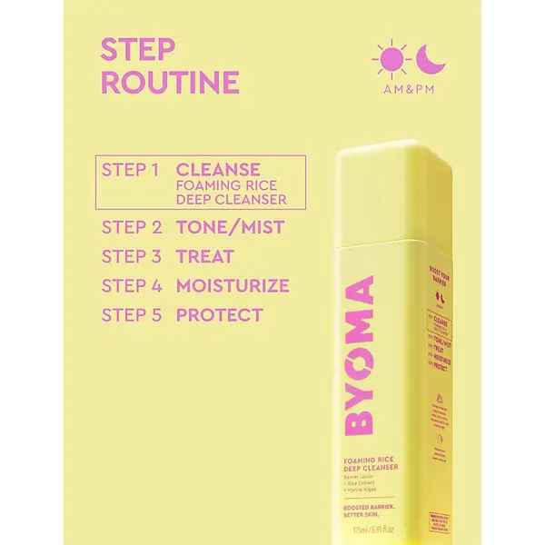 BYOMA Foaming Rice Deep Cleanser