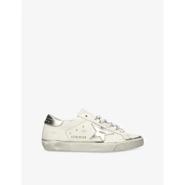 GOLDEN GOOSE Super-star Leather Low-top Trainers - White/oth