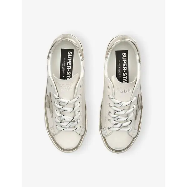 GOLDEN GOOSE Super-star Leather Low-top Trainers - White/oth