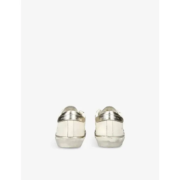 GOLDEN GOOSE Super-star Leather Low-top Trainers - White/oth