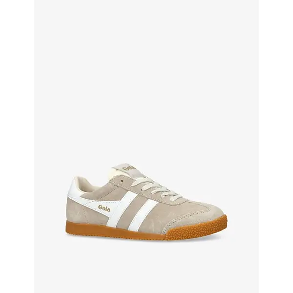 Gola Elan Suede Low-top Trainers - Beige
