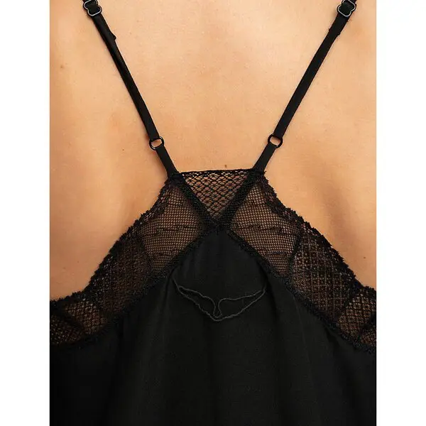 Zadig&Voltaire Christy Silk Camisole Top - Black