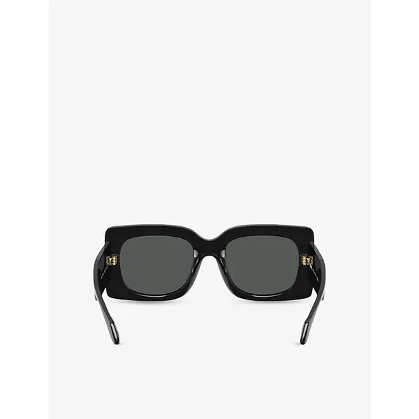 Versace Square-frame Acetate Sunglasses - Black