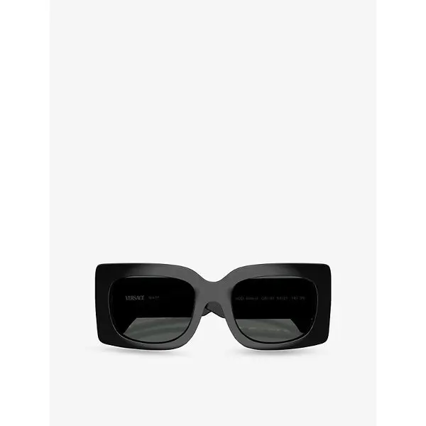 Versace Square-frame Acetate Sunglasses - Black