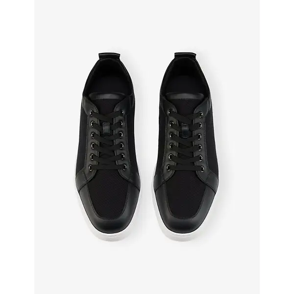 CHRISTIAN LOUBOUTIN Rantulow Flat Leather Trainers